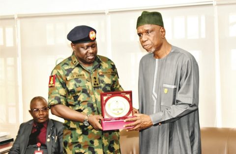 DG NYSC Pays Courtesy Call on ES NUC | National Universities Commision