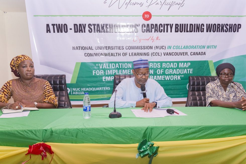 NUC, COL Host Validation Workshop on Graduate Employability Framework ...